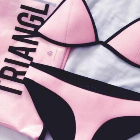 triangl swimwear | Swim | Pink Triangl Bikini | Poshmark